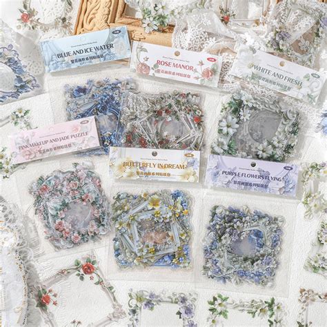 Flower Frame Sticker Vivi Stationery