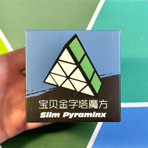 Slim Pyraminx Black Kanyons Cubes