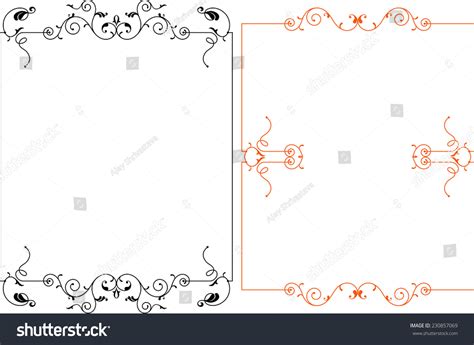 Frame Border Design Stock Illustration Shutterstock