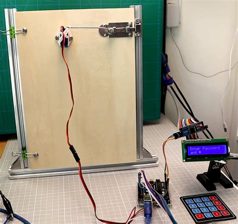 Arduino Password Door Lock With Keypad And Lcd Diy Project