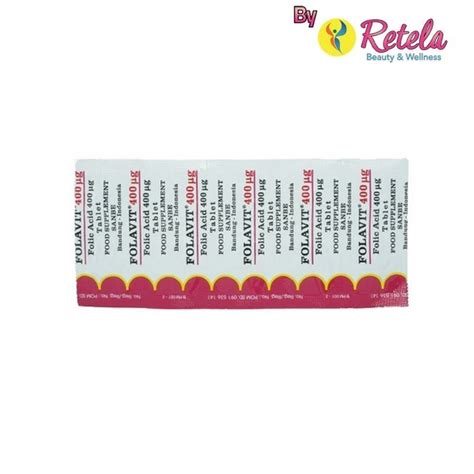 Jual Folavit 400Mg 1 Strip 10 Tablet Shopee Indonesia