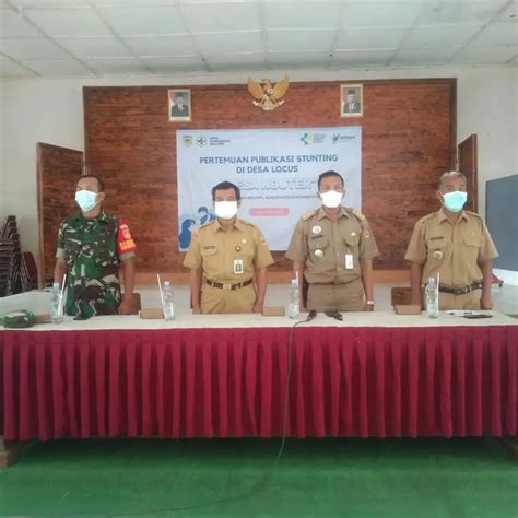 Pertemuan Publiksai Desa Lokus Stunting Di Kantor Kelurahan Nguter