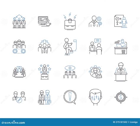 Proptech Outline Icons Collection Proptech Real Estate Innovation Technology Ai Digital