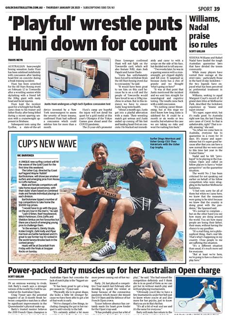Cups New Wave Gold Coast Bulletin
