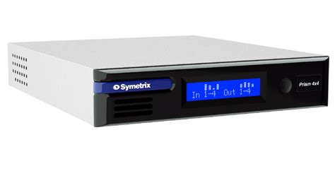 Symetrix Prism 4x4 DSP Composer 1 2 Rack 4xIN 4xOUT Broadcast Partners