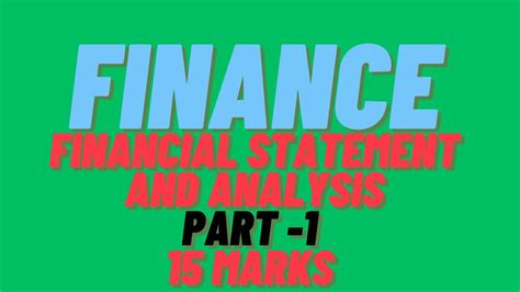 finance ii bbs 3rd 2nd year ii chapter ii financial statment and