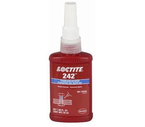 Loctite 242 Threadlocker 50ml At ₹ 695piece Threadlocker In Mumbai