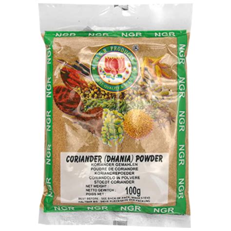 Ngr Indija Maltais Koriandra Pulveris 100 G Oishii Asian Mart