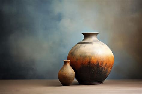 Premium Ai Image Hand Thrown Pottery Authentic Simple Living