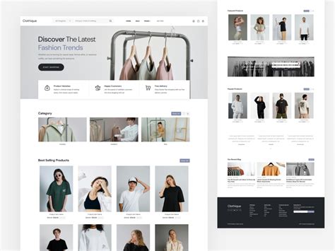 Clothique Ecommerce Store Free Bootstrap Html Website Template