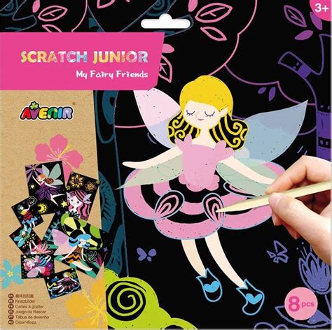 Fairy Friends Scratch Art Jr Toys And Co