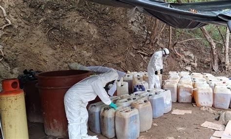 Localiza Laboratorio Clandestino Para La Elaboración De Drogas
