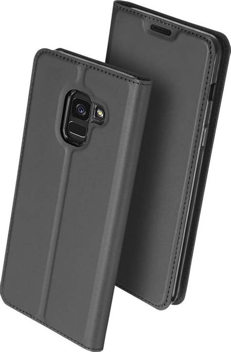 Dux Ducis Skin Pro Hoesje Samsung Galaxy J6 2018 Donkergrijs Bol