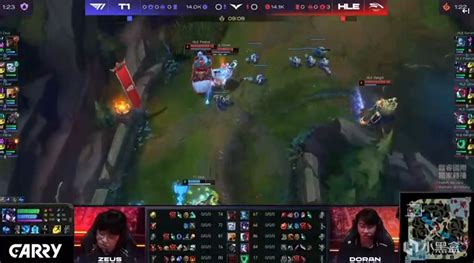 【英雄联盟】lck季后赛：zeus奎桑提战神！t1 2 1 Hle！ 3楼猫