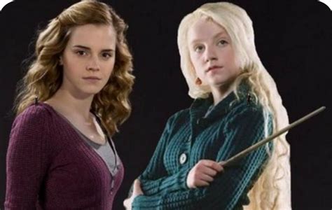 Hermione And Luna And Tiny Harry And Neville By Delacroi On Deviantart