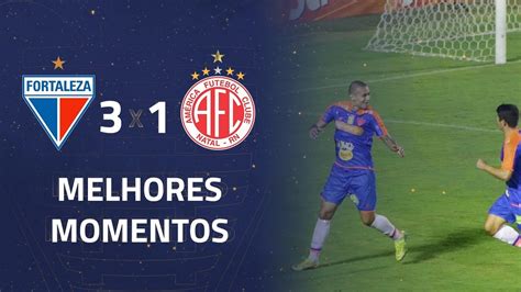 Fortaleza 3 x 1 América Gols e Melhores Momentos 8ª rodada Copa