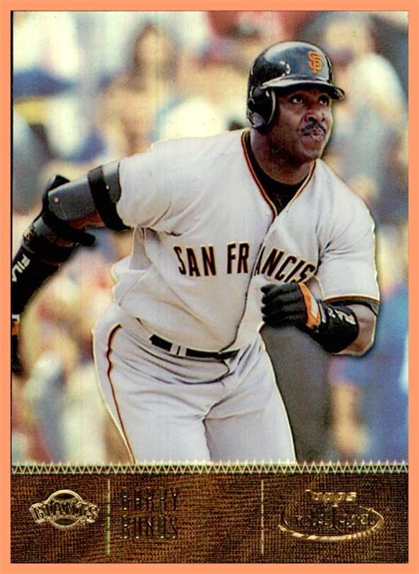 2001 Topps Gold Label Class 2 8 Barry Bonds San Francisoc Giants At