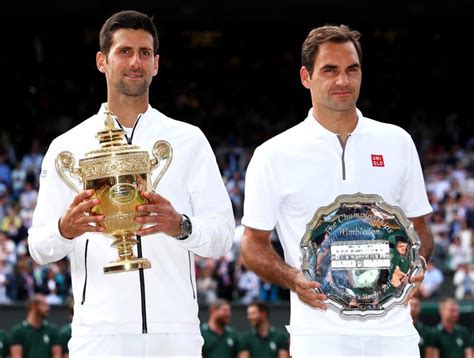 Wimbledon Novak Djokovic Defeats Roger Federer In 5th Set Tiebreaker