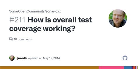 how is overall test coverage working · issue 211 · sonaropencommunity