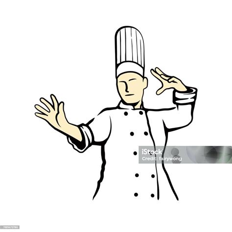 Ilustrasi Stok Karakter Koki Ilustrasi Stok Unduh Gambar Sekarang