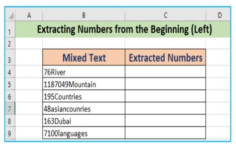 💬 How To Extract Numbers From A String In Excel Easy Formulas And Methods ️ ️