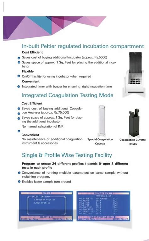 Arkray Autochem Ingenious Semi Auto Analyzer Assays Clinical