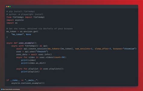 Do You Want To Interact With Tiktok Via Python Use The Unofficial Banias Baabe