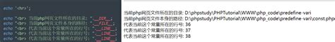 Php基本语法规范及常量与变量 Realyees Blog