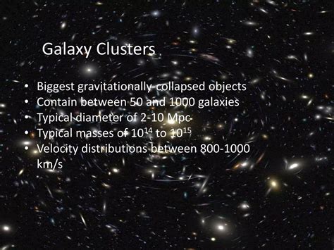 Measuring Galaxy Cluster Masses Using Gravitational Lensing Pptx