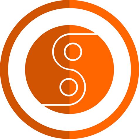 Yin Yang Vector Icon Design 19972900 Vector Art At Vecteezy