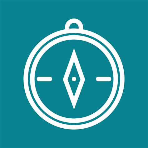 Compass Line Color Background Icon 16668493 Vector Art At Vecteezy