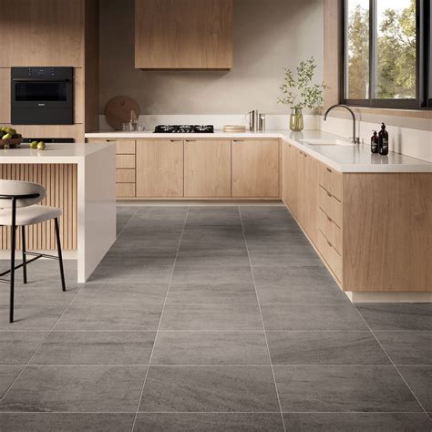 Summit Creek Ii Porcelain Tile Grey Kitchen Tiles Grey Tile Kitchen
