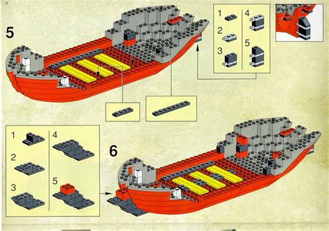 LEGO Instructions For Set Red Beard Runner Pirates None