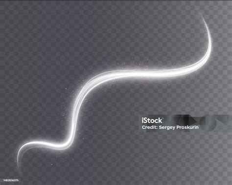 빛나는 흰색 속도선 가벼운 빛나는 효과 추상 모션 라인 가벼운 트레일 웨이브 화재 경로 추적 라인 자동차 조명 광섬유 및 백열 곡선 돌리기 Dna에 대한 스톡 벡터 아트 및