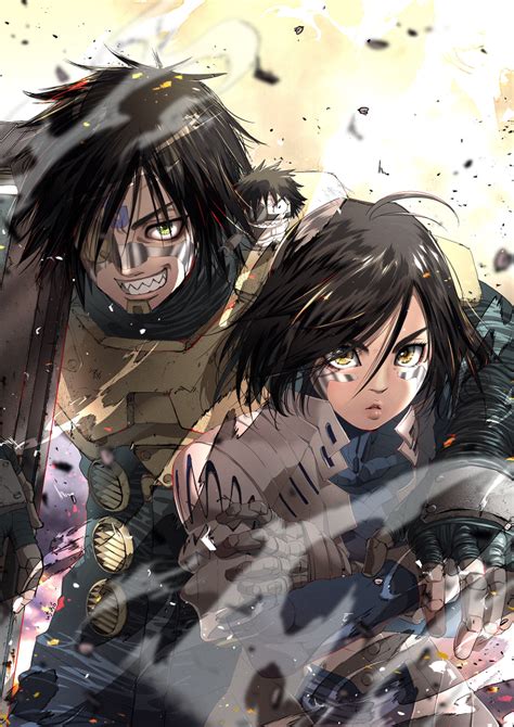 Alita Battle Angel Alita Anime Oldschool мир аниме