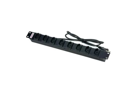 Régua Filtro De Linha 8 Tomadas Para Rack Fiolux