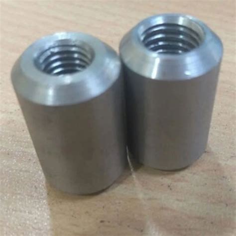 25 Mm Round Circular Stainless Steel Threaded Bushing Material Grade