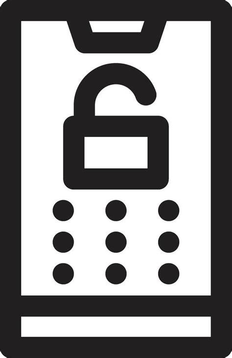 Mobile Unlock Vector Icon 32539301 Vector Art At Vecteezy