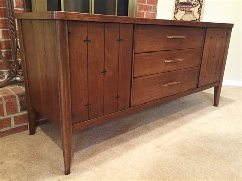 Mid Century Modern Walnut Credenza By Broyhill Saga EPOCH