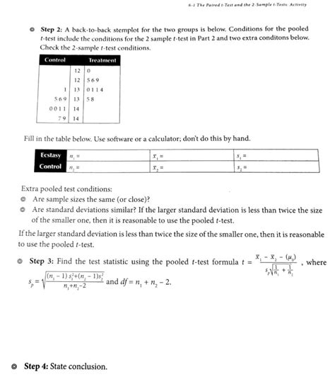 Part 3 The Pooled T Test 2 Sample T Test For Equal