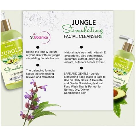 Buy Stbotanica Jungle Stimulating Facial Cleanser Online At Best Price