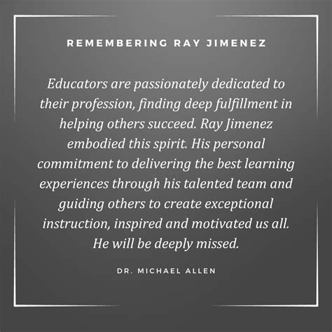 Ray Jiminez Was A Shining Star Linda Ackerman