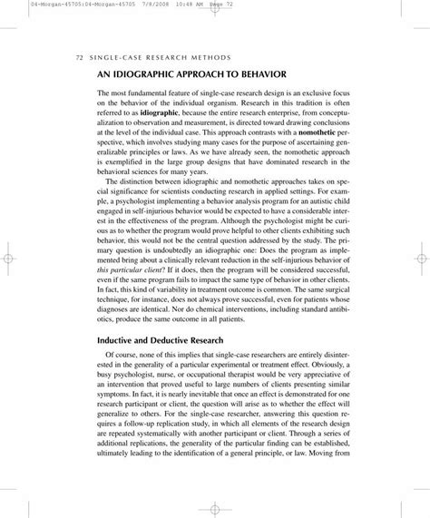 Pdf Chapter4 · Chapter 4 Dimensions Of Single Case Research Design