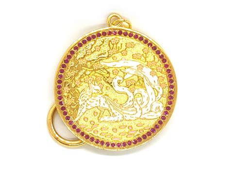 9 Tailed White Fox Amulet For Mesmerizing Love