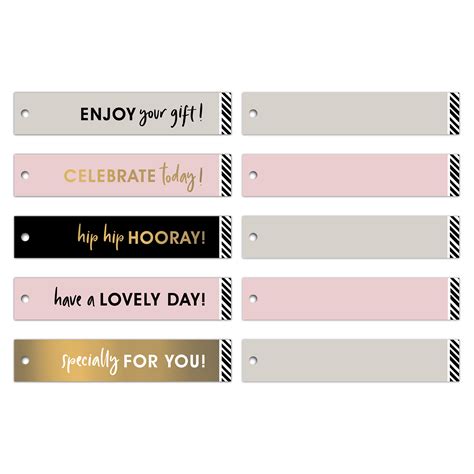 Perfect Basics Ribbon Cadeaulabels 100 Stuks CollectivWarehouse