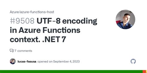 UTF Encoding In Azure Functions Context NET Issue Azure Azure Functions Host