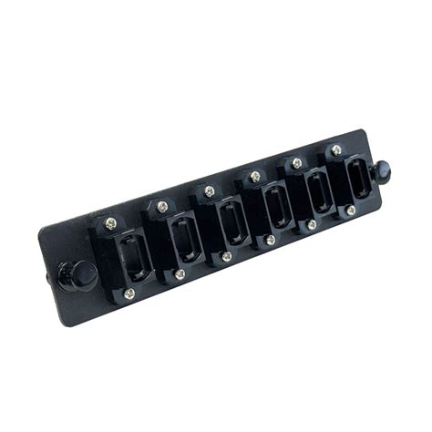 Loaded Lgx Adapter Panel With 6x 12f Mtp Key Up Key Down Sm Mm Bla
