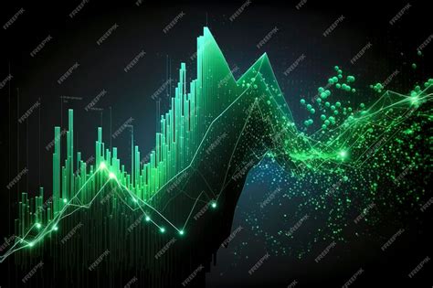 Premium Photo Futuristic Data Analytics Visualization Created With