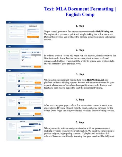 Text Mla Document Formatting English Comp Pdf