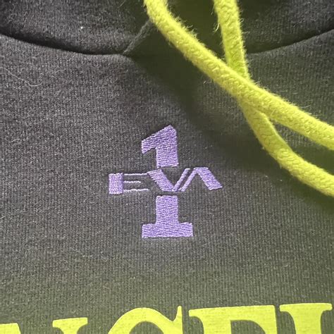 Dumbgood Evangelion Hoodie Depop